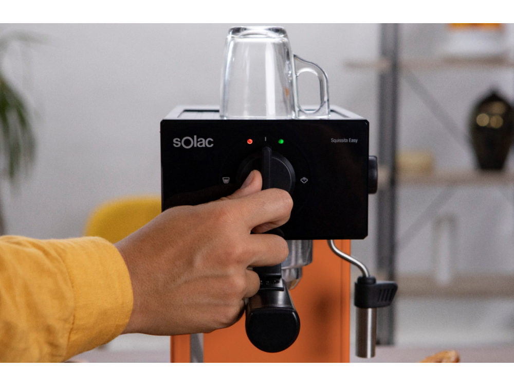 Cafetera express | Solac S92011700 CE4503, 1050 W, 1.5 l, 20 bar, 2 ...