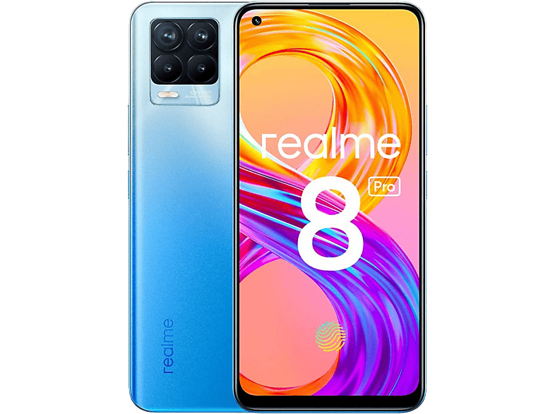 REACONDICIONADO Seminuevo(*) Móvil | realme 8 Pro, Azul, 128 GB, 8 GB ...