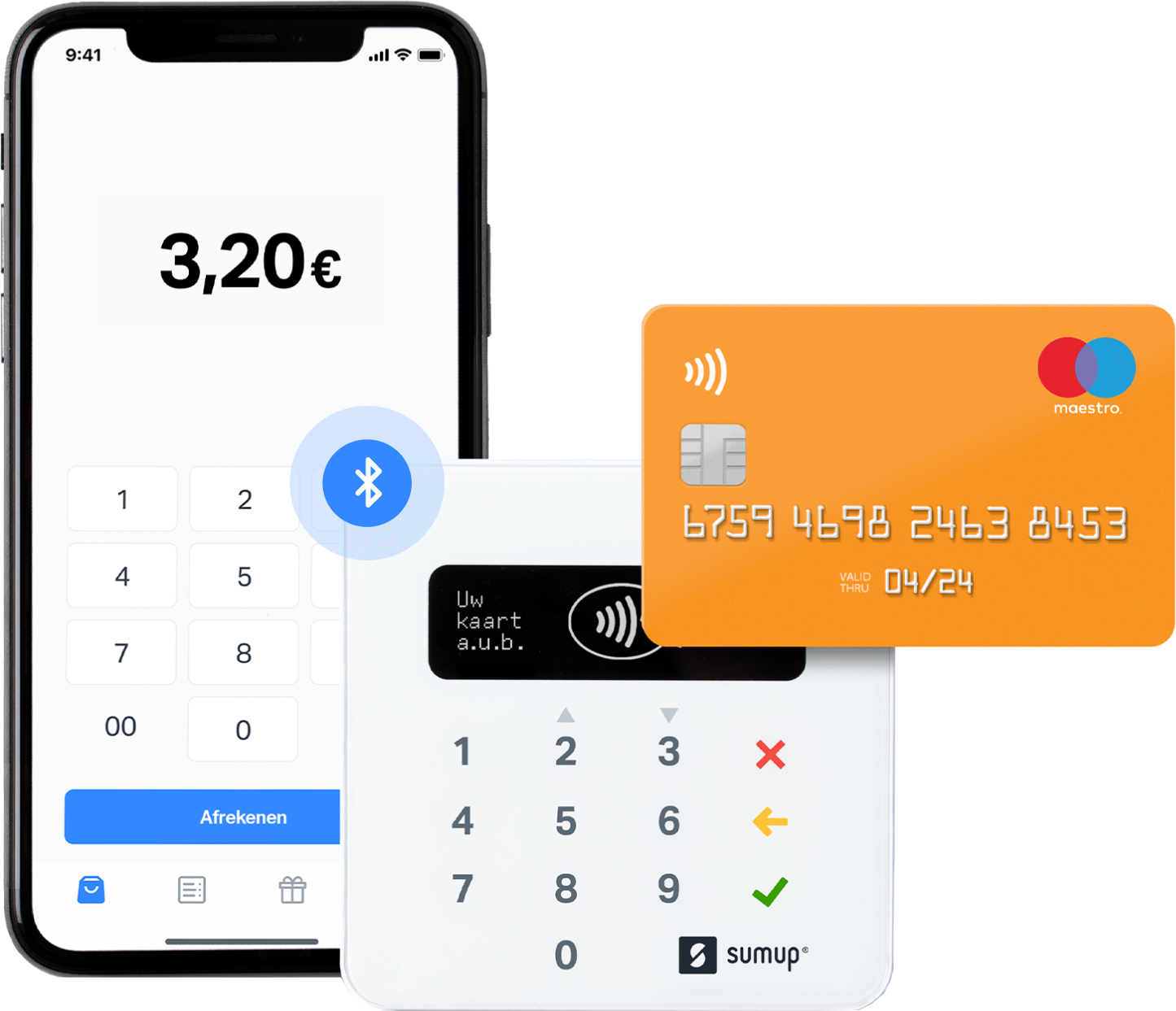 SUMUP Air Mobiel Pinapparaat Wit | MediaMarkt