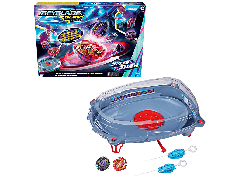 HASBRO Beyblade Burst Surge Speedstorm Motor Strike Battle Set Spielset ...