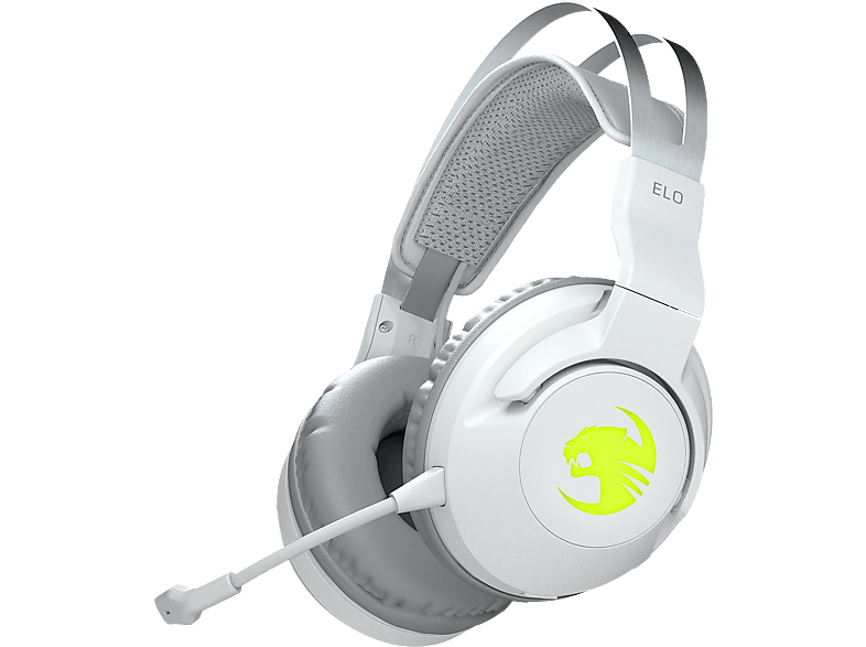 ROCCAT Gaming Headset Elo 7.1 Air, Over-Ear, Kabellos, USB, RGB, Weiß ...