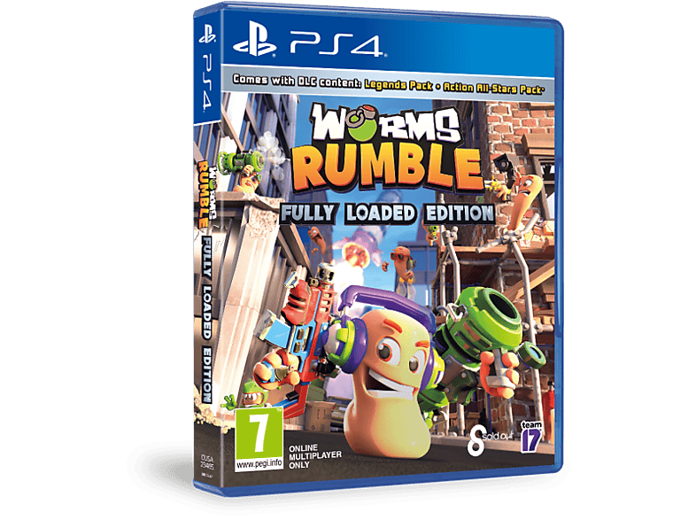 PS4 Worms Rumble Fully Loaded Edition