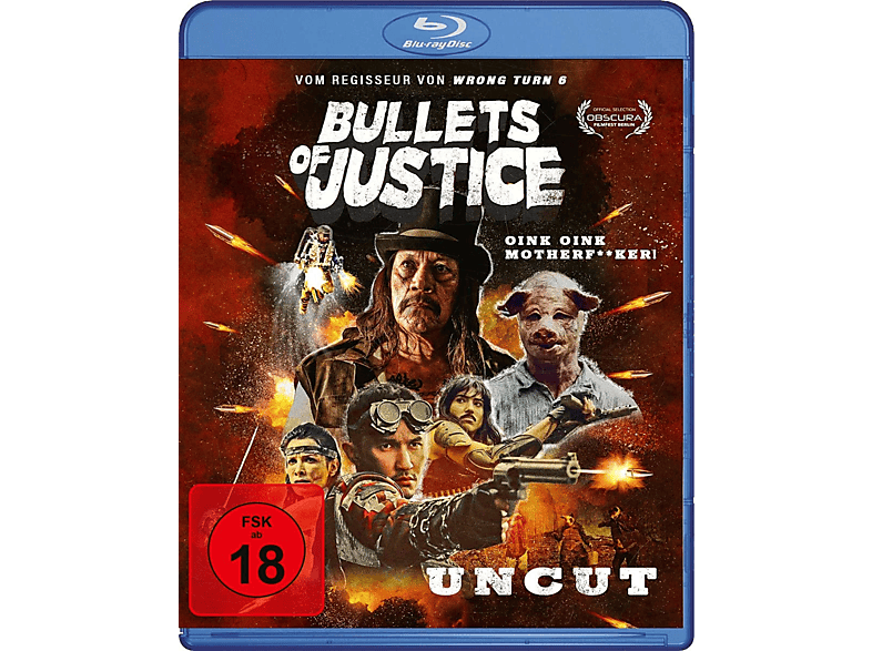 BULLETS OF JUSTICE (UNCUT) Blu-ray | SATURN
