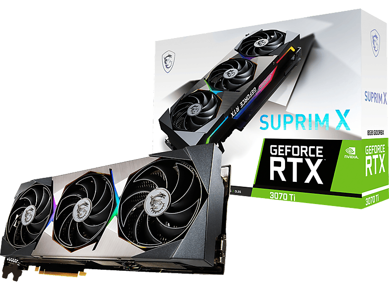 MSI GeForce RTX™ 3070 Ti SUPRIM X 8Gb LHR (V505-008R) (NVIDIA ...