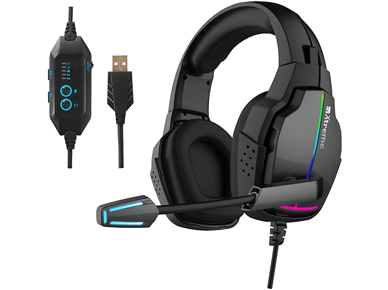 XTREME ODYSSEY 7.1+ENC HEADSET CUFFIE, NERO | MediaWorld.it