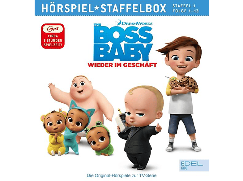 Boss Baby | Staffelbox 1 - (MP3-CD) | SATURN