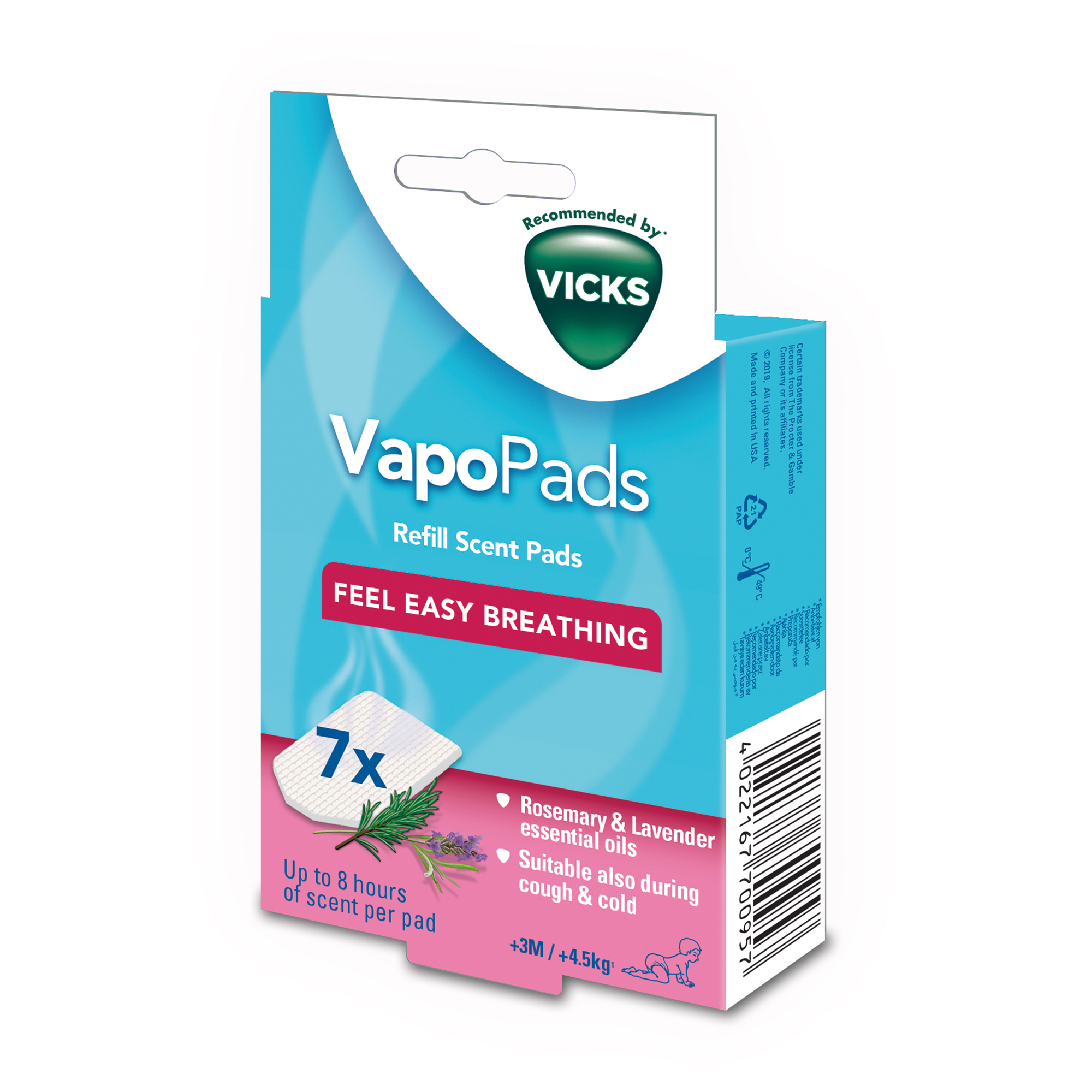 PIASTRINE VAPO PADS VICKS VAPO PADS ROSMARINO E LAV | MediaWorld.it