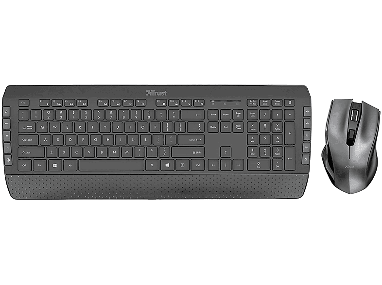 Kit tastiera e mouse TRUST TECLA-2 WIRELESS DESKSET wireless ...