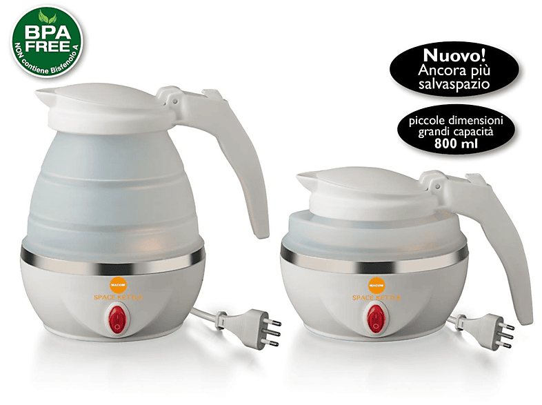 Bollitore MACOM SPACE KETTLE | MediaWorld.it
