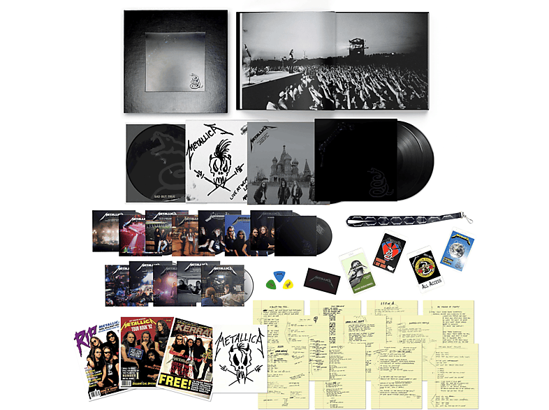 Metallica | Metallica (Remastered) Limitierte Super Deluxe Box - (Vinyl ...
