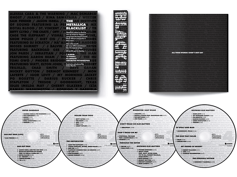 VARIOUS | The Metallica Blacklist (4CD) - (CD) VARIOUS auf CD online ...