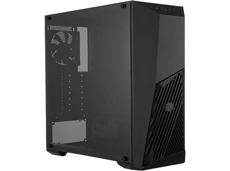 COOLER MASTER MasterBox K501L PC-Gehäuse, Schwarz Midi-Tower | MediaMarkt