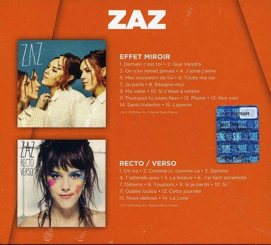 Zaz | Zaz - Coffret 2CD:Effet miroir&Recto verso - (CD) Rock & Pop CDs ...