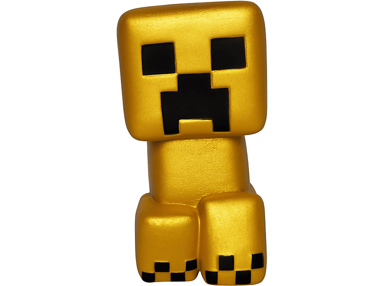PYRAMID Minecraft Squishme | Gold Creeper Spielzeugfigur Spielzeugfigur ...