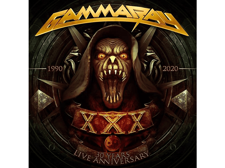 Gamma Ray | 30 Years-Live Anniversary (3LP+BR) - (LP + DVD Video) Gamma ...