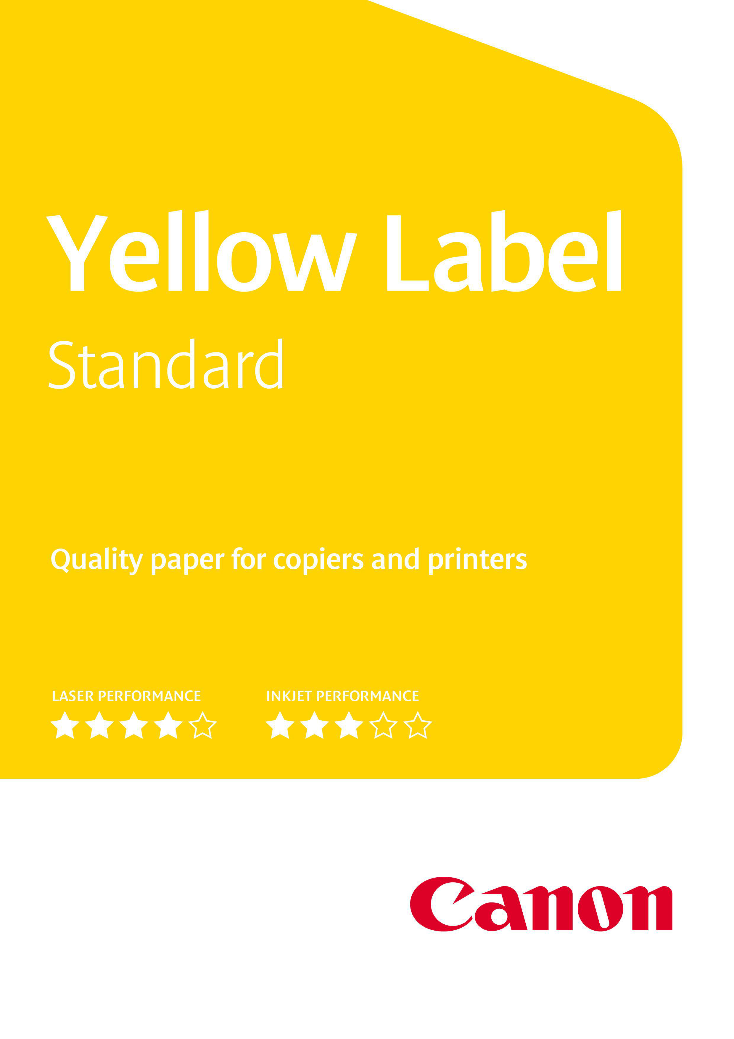 CANON 97005617 YELLOW LABEL STANDARD A4 80 GR 500 BLATT 210x297 mm 500 ...