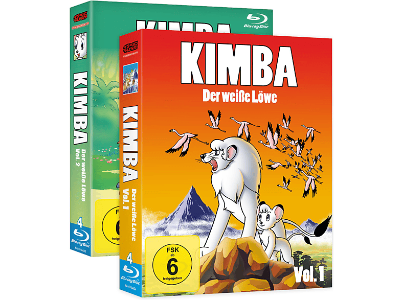 Kimba, der weiße Löwe | Gesamtausgabe - Bundle Vol.1-2 Blu-ray online ...