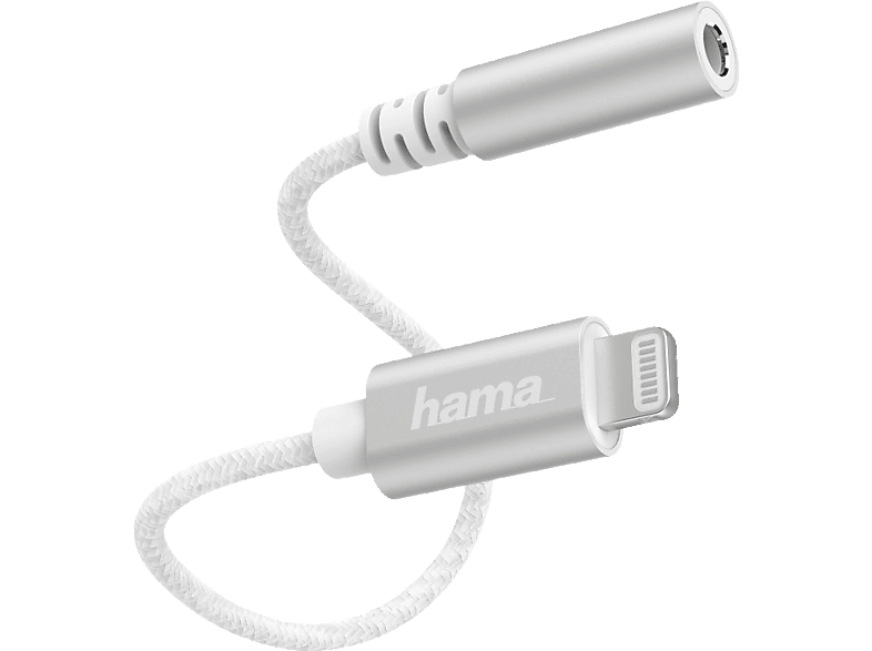 HAMA 187210 Lightning naar 3,5mm jack Wit kopen? | MediaMarkt