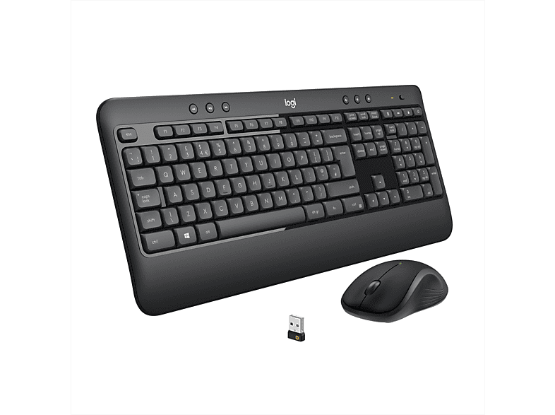 LOGITECH MK540 ADVANCED Kabelloses Tastatur-Maus-Set, DEU (Qwertz), Grafit online kaufen ...