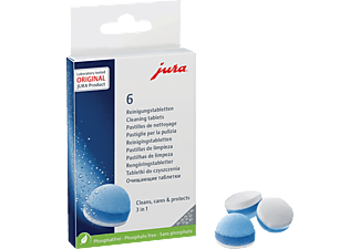 JURA 24225 3-Phasen-Reinigungstabletten Blau/Weiß 3-Phasen ...