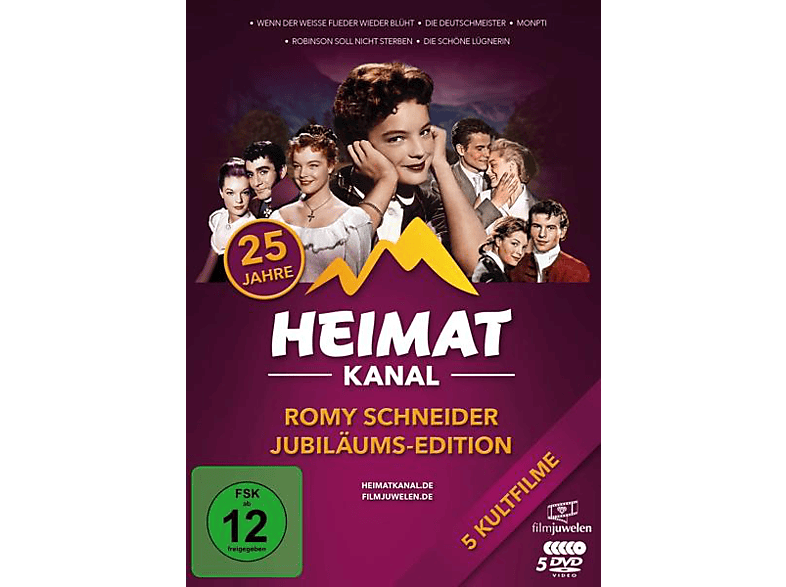 ROMY SCHNEIDER JUBILÄUMS-EDITION 25 JAHRE HEIMAT DVD online kaufen ...