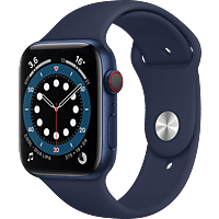 APPLE Watch Series 6 (GPS + Cellular) 44mm Smartwatch Aluminium ...