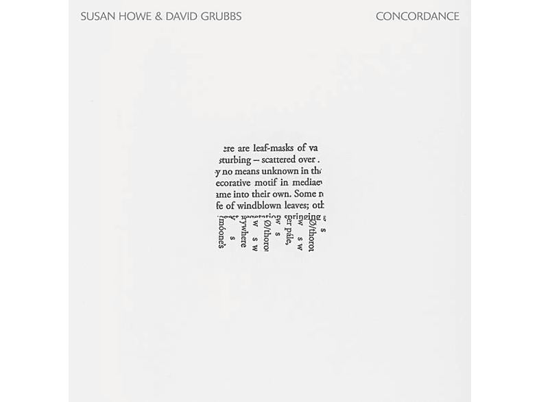 Howe, Susan / Grubbs, David | Howe, Susan / Grubbs, David - Concordance ...