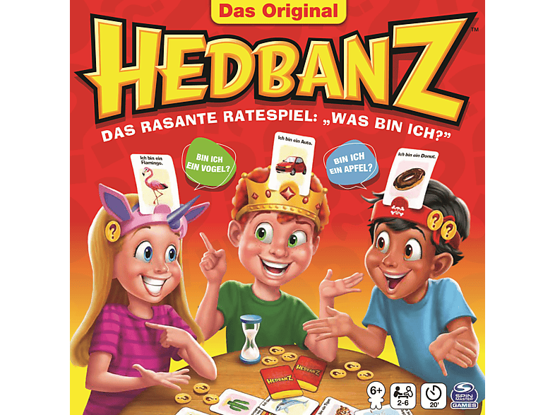 SPIN MASTER Hedbanz Refresh Gesellschaftsspiel Mehrfarbig ... SPIN MASTER Hedbanz Refresh Gesellschaftsspiel Mehrfarbig ...