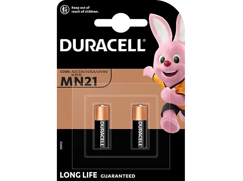 DURACELL MN21 Alkaline Batterie, 2er Pack (A23/3LR50) | MediaMarkt