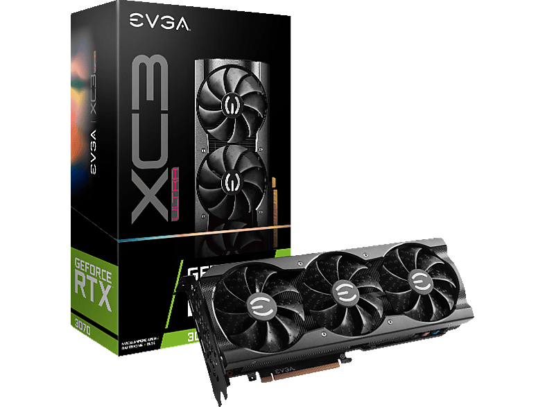 EVGA GeForce RTX™ 3070 XC3 ULTRA GAMING 8GB (08G-P5-3755-KL) (NVIDIA ...