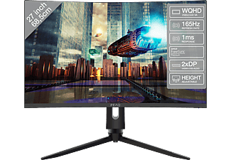 PEAQ PMO G270 - 27 inch - 2560 x 1440 (Quad HD) - 1 ms - 165 Hz ...