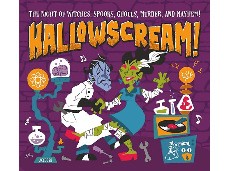 VARIOUS | VARIOUS - Hallowscream-The Night Of Witches,Spooks,... - (CD ...
