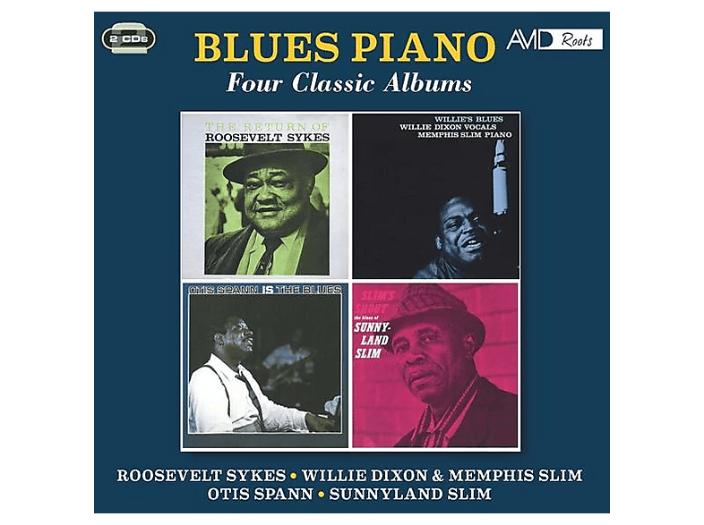 VARIOUS | Blues Piano - Four Classic Albums - (CD) VARIOUS auf CD ...