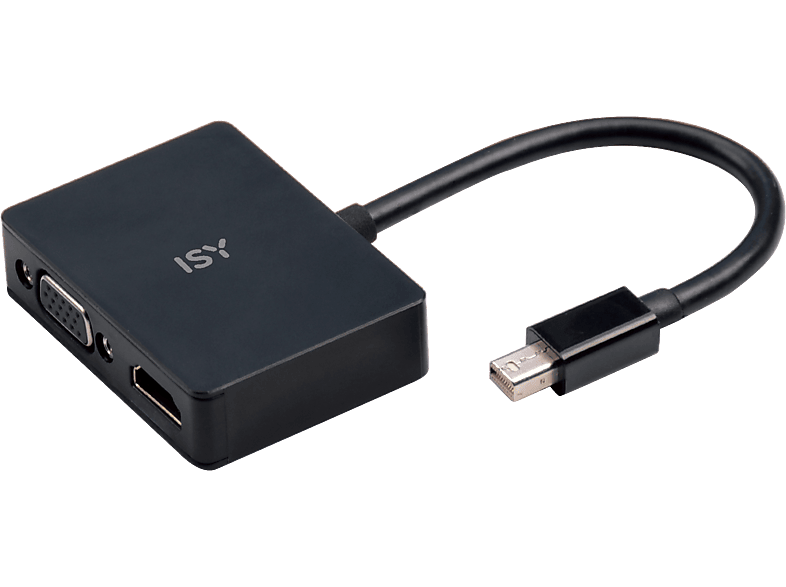 ISY Adapter IAD-1011 Mini Displayport auf HDMI 1.4 und VGA, FHD/60Hz ...