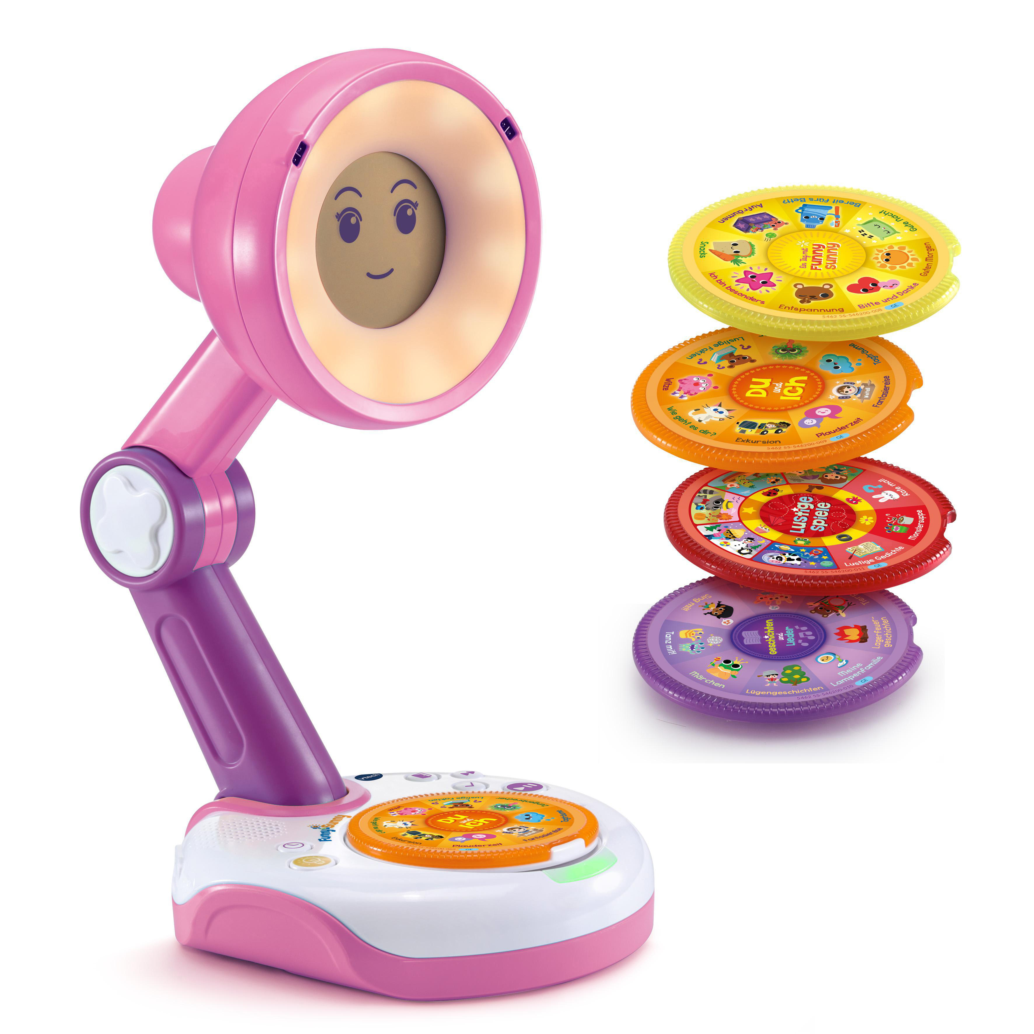 VTECH Funny Sunny, die interaktive Lampen-Freundin Kinderspielzeug ...