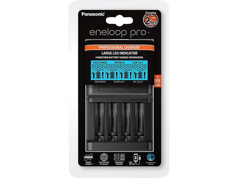 Eneloop Bq Cc65e Ladegerät Universal Schwarz Ladegerät Schwarz Kaufen