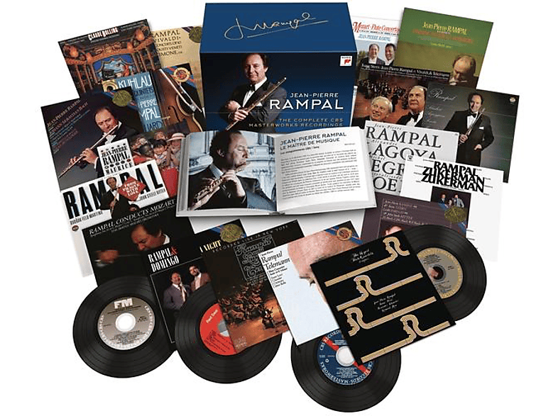 Rampal Jean-pierre | Jean-Pierre Rampal-Complete CBS Masterworks Recs ...