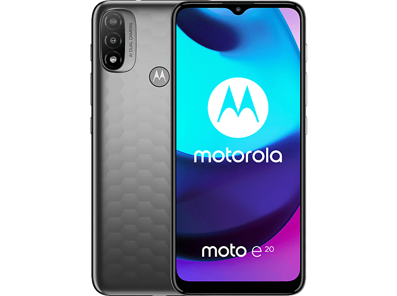 MOTOROLA moto e20 | 32GB Dual-Sim - Grijs | MediaMarkt