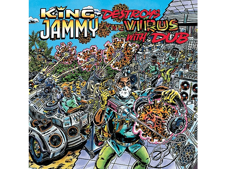 King Jammy/Prince Jammy | Destroys The Virus With Dub (LP+Poster ...