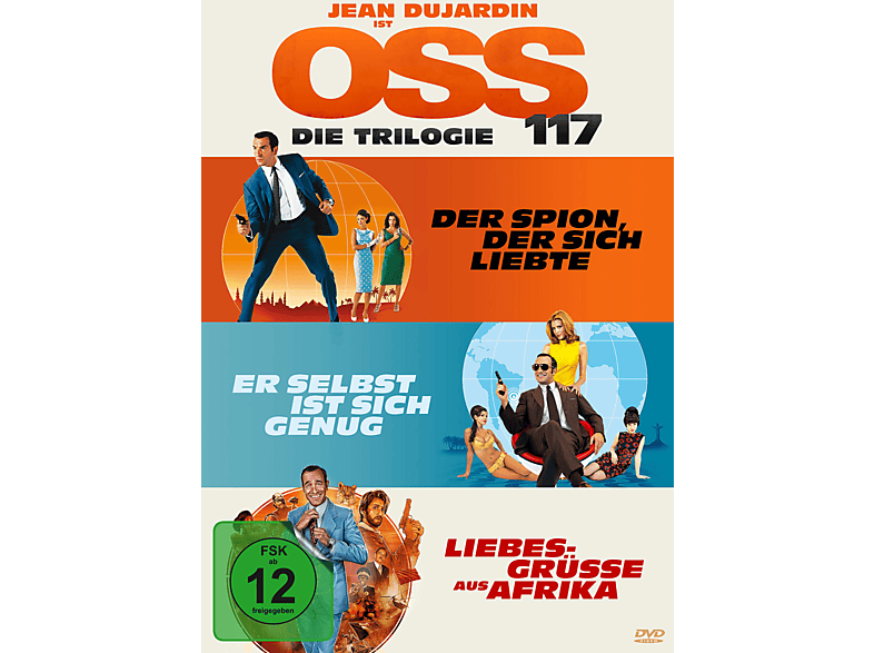 OSS 117 | Die Trilogie DVD | MediaMarkt