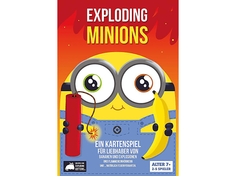 EXPLODING KITTENS Minions Kartenspiel Mehrfarbig Kartenspiel kaufen ...