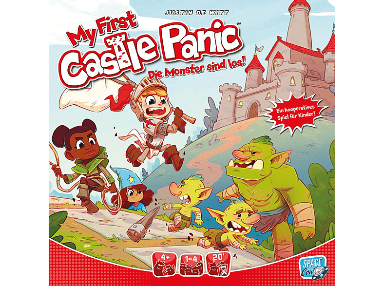SPACE COW My first Castle Panic Kinderspiel Mehrfarbig Brettspiele ...