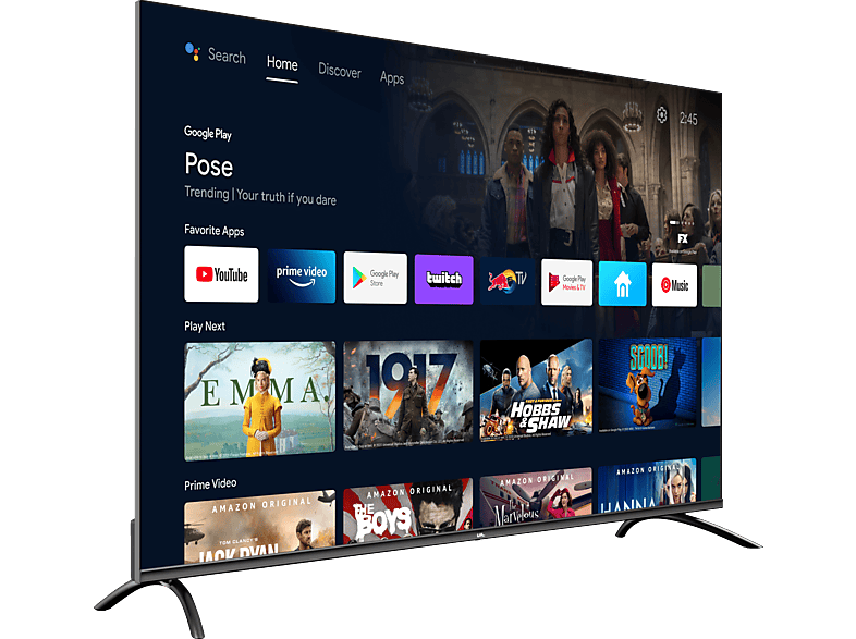 OK. ODL 55950 UC-TAB Android TV (Flat, 55 Zoll / 139 cm, UHD 4K, SMART TV) | MediaMarkt