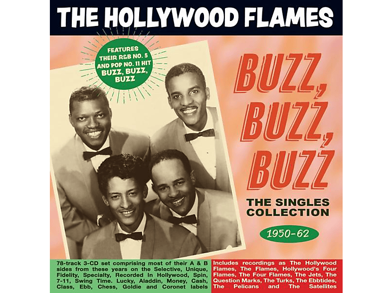 Hollywood Flames | Hollywood Flames - Buzz Buzz Buzz - The Singles ...