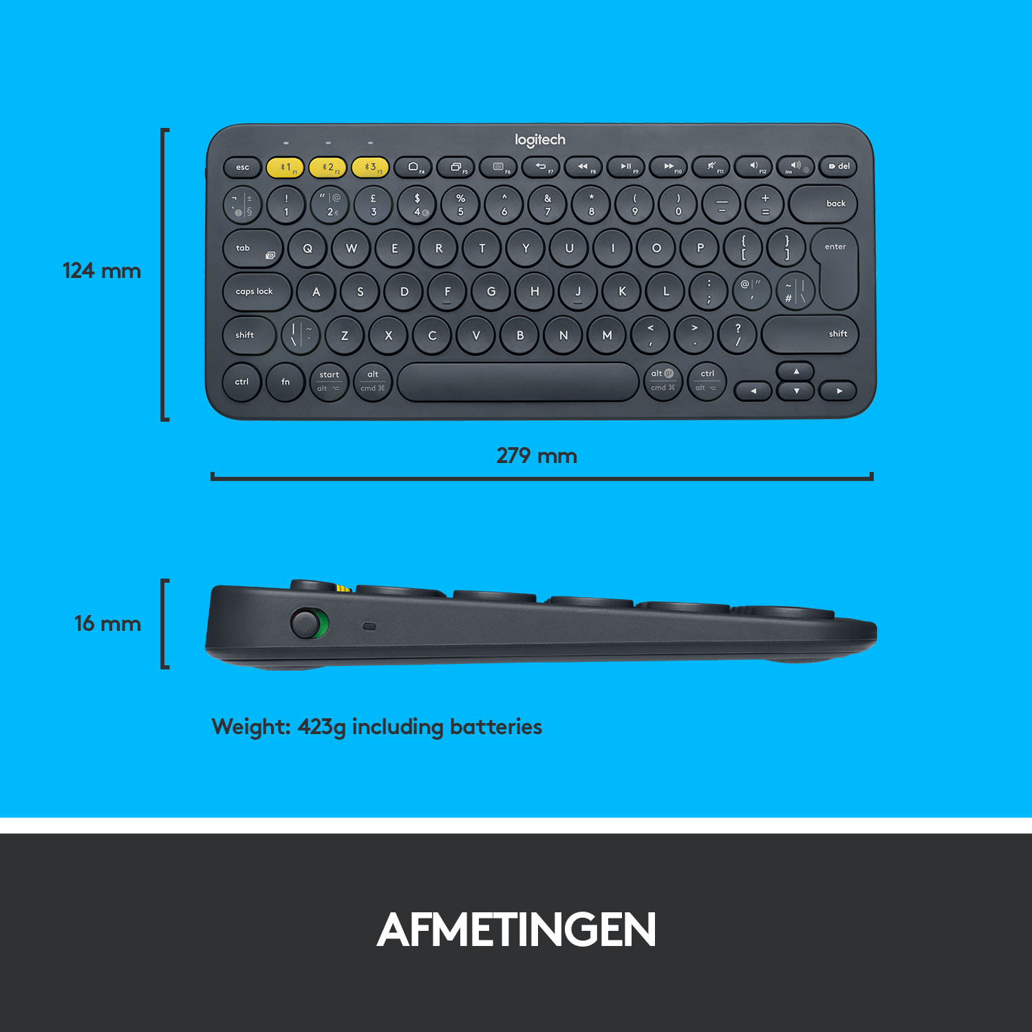 LOGITECH K380 Grijs kopen? | MediaMarkt