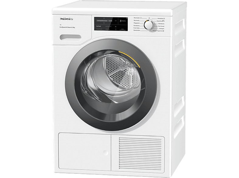 Secadora | Miele TCL780WP EcoSpeed, Bomba de calor, 9 kg, 20 Programas ...