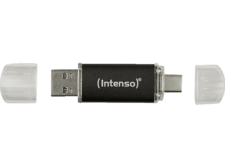 INTENSO Drive 3 USB-Stick, 32 GB, 70 MB/s, Anthrazit | MediaMarkt