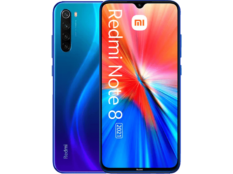 XIAOMI REDMI NOTE 8 (2021) 64 GB Neptune Blue Dual SIM 64 Neptune Blue ...
