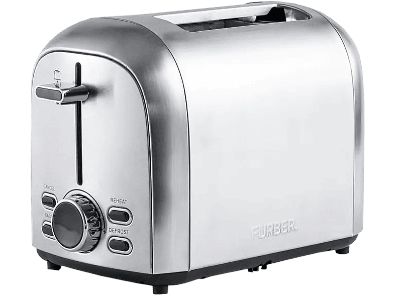 FURBER Crusty | Toaster (Silber) | MediaMarkt