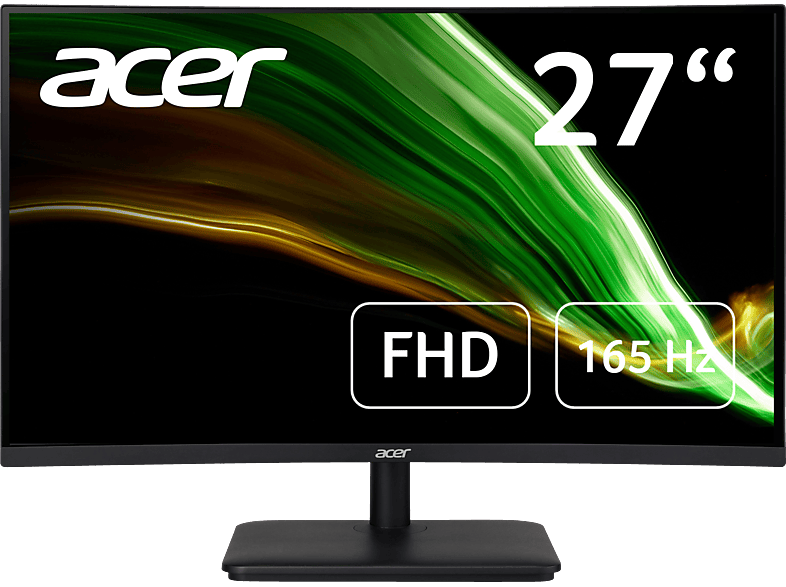 ACER ED270RP 27 Zoll Full-HD Gaming Monitor (5 ms Reaktionszeit, DP ...